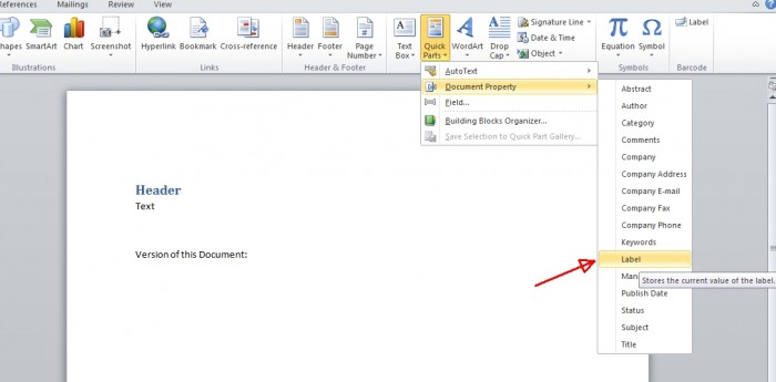SharePoint display SP version number in a word document – ..:: I like ...