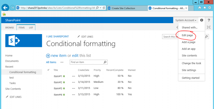 Conditional formatting of listviews in SharePoint – ..:: I like SharePoint
