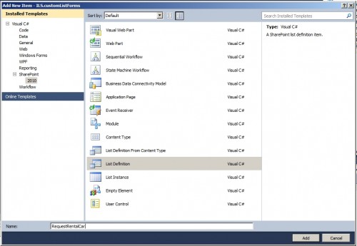 SharePoint create custom list forms with Visual Studio Part 1 – ..:: I ...