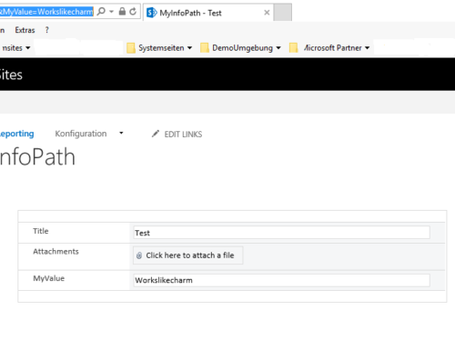 Infopath Using Parameters From Url I Like Sharepoint